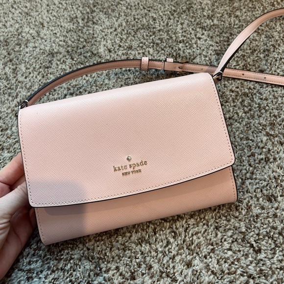 kate spade | Bags | New Kate Spade Chalk Pink Crossbody | Poshmark